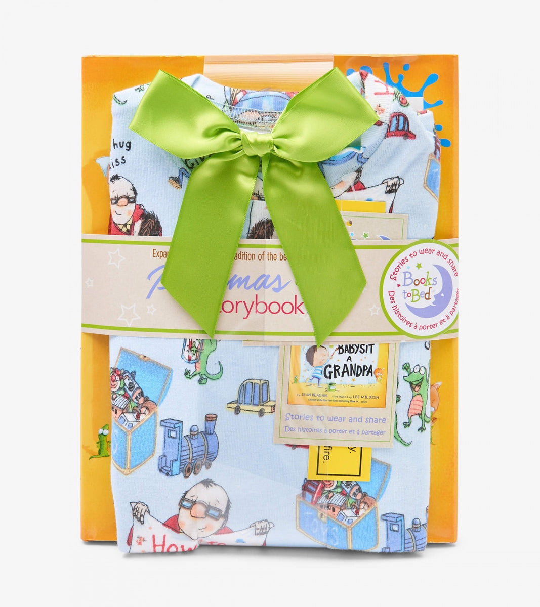 KIDS PYJAMA & BOOK SET - HOW TO BABYSIT A GRANDPA – Westmuir Collection
